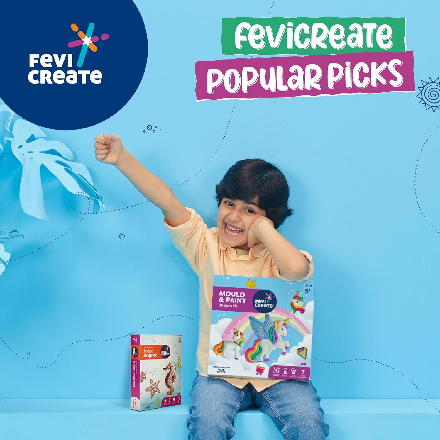 PIDILITE, Art Kit - FEVICREATE | Mould & Paint | UNICORN KIT. – OXFORD ...