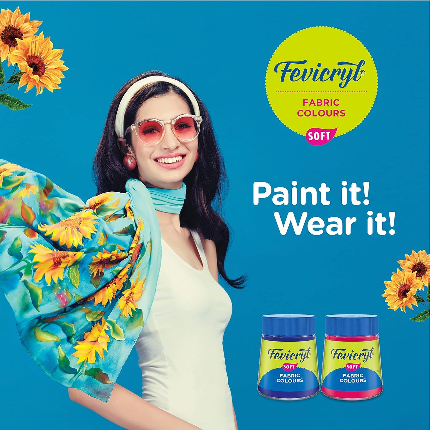 PIDILITE, Fabric Colour - Fevicryl | Set of 10 | 200 ml. – OXFORD ...