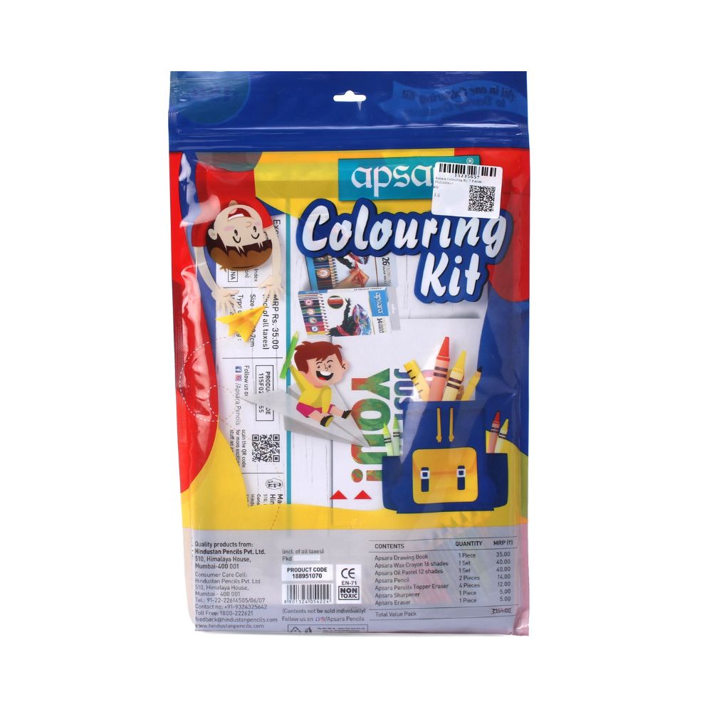 APSARA, Colouring - Kit. – OXFORD stationers