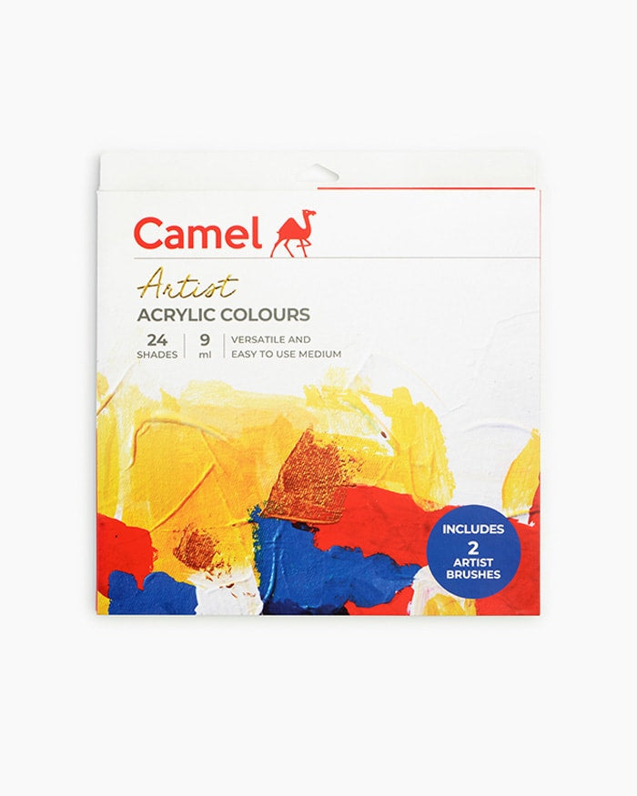 CAMEL, Acrylic Colours - ARTIST | Set of 24 | 9 ml. – OXFORD stationers