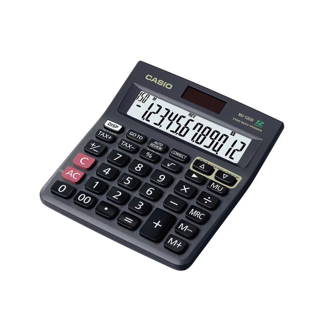 CASIO, Calculator - CHECK & CORRECT | 12 Digits | 150 Steps Check | MJ ...
