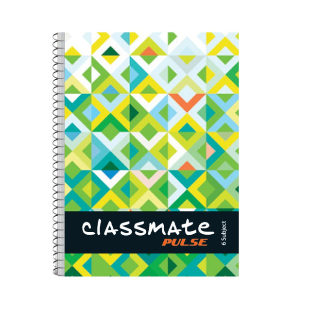 CLASSMATE, Exercise Book - PULSE | 6 Subject | A4 | 400 Pages. – OXFORD ...