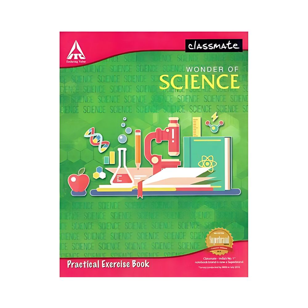 CLASSMATE, Practical Book - Hard Bound | Science | A4 | 100 Pages ...