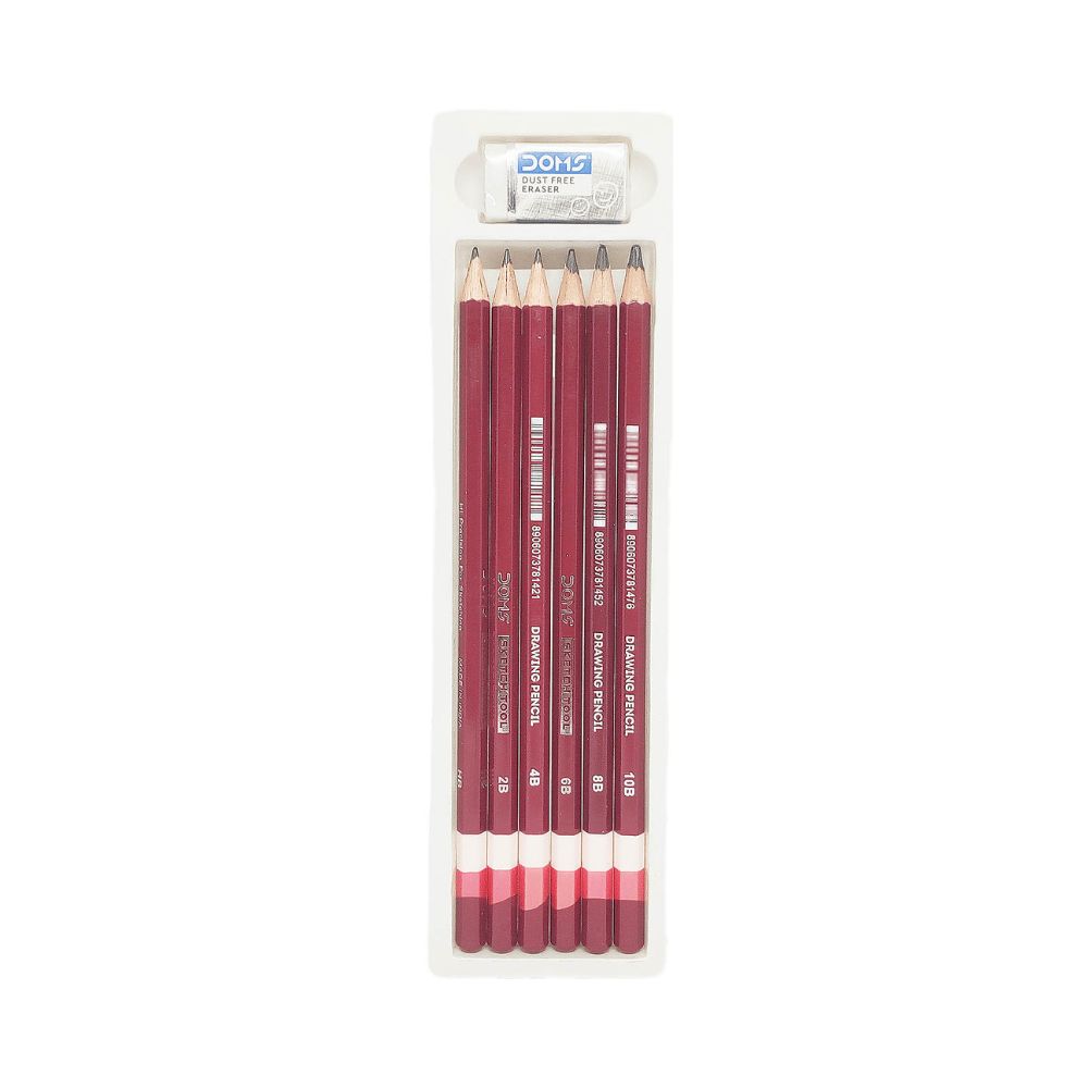 DOMS, Drawing Pencil | Grades 6. – OXFORD stationers