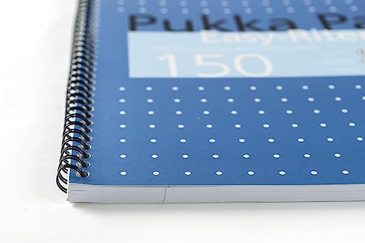 PUKKA PAD, Notebook - Easy Riter | Spiral | A4+ | 150 Pages | 80 gsm ...