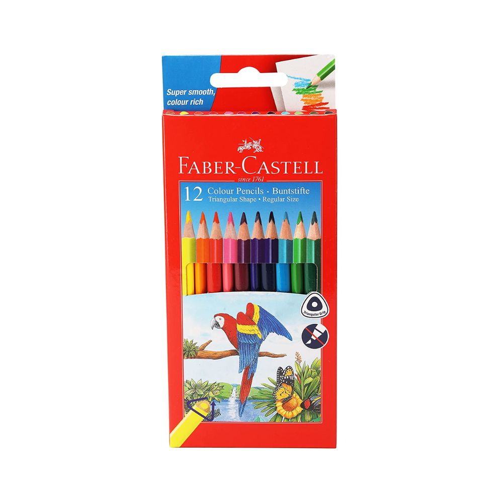 FABER CASTELL, Colour Pencils | Set of 12. – OXFORD stationers