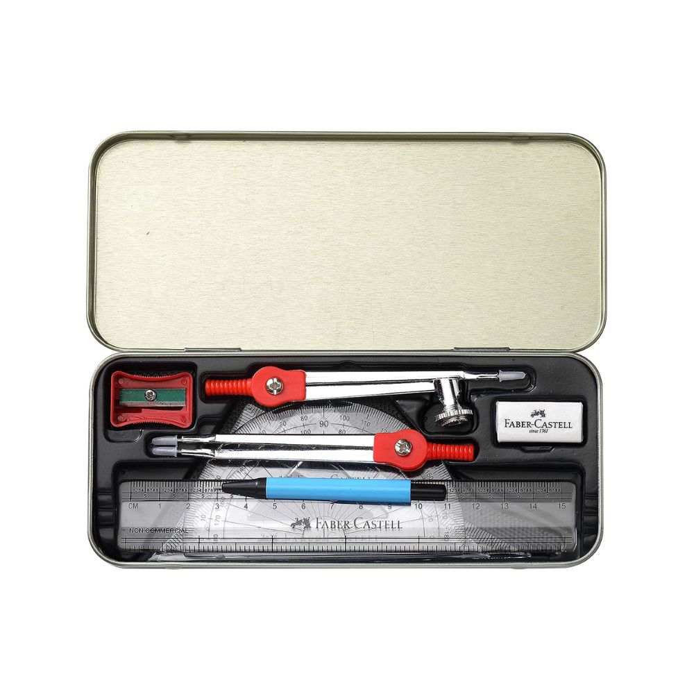 FABER CASTELL, Mathematical Instrument Box - SPHERE. – OXFORD stationers