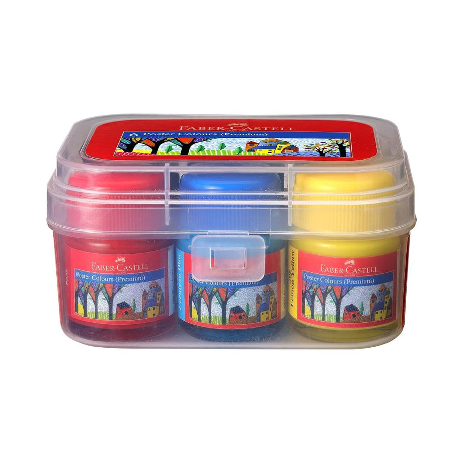 FABER CASTELL, Poster Colour - PREMIUM | Set of 6. – OXFORD stationers