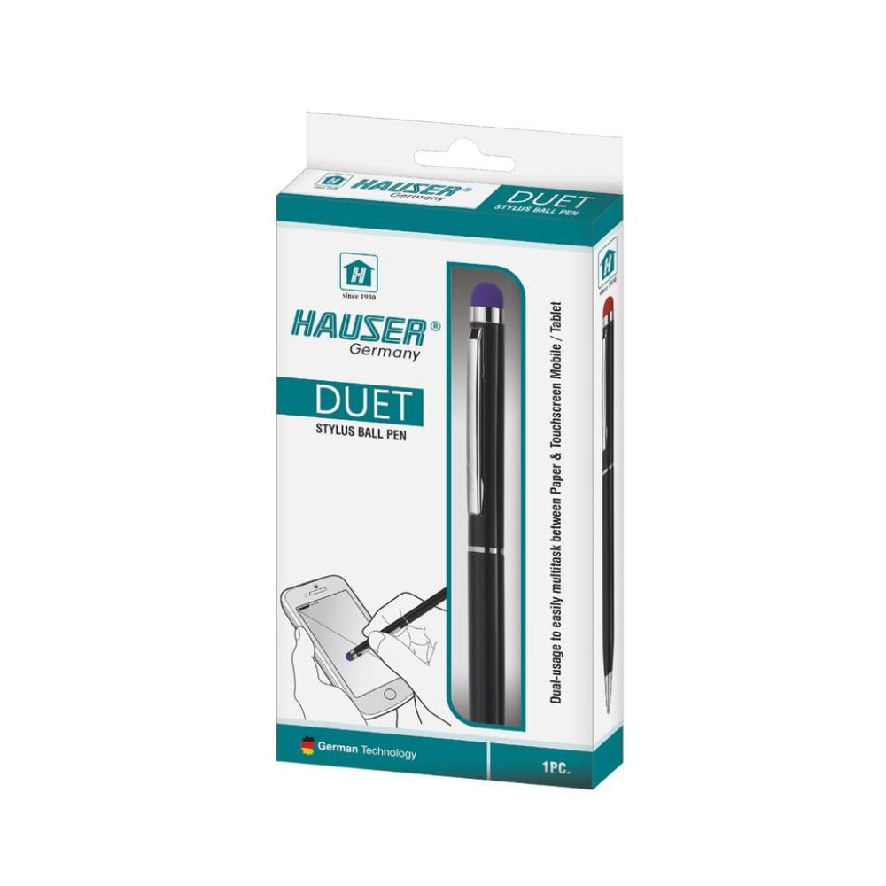 HAUSER, Ballpoint Pen - DUET STYLUS. – OXFORD stationers