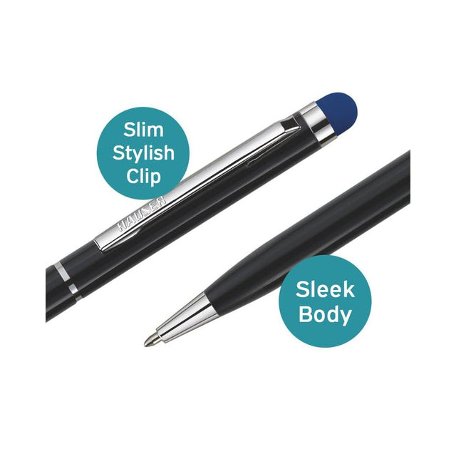 HAUSER, Ballpoint Pen - DUET STYLUS. – OXFORD stationers