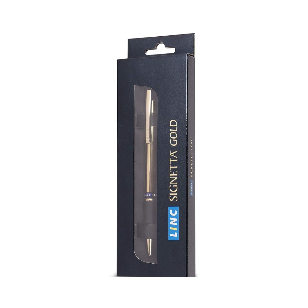 LINC, Ballpoint Pen - SIGNETTA GOLD | 0.7 mm. – OXFORD stationers