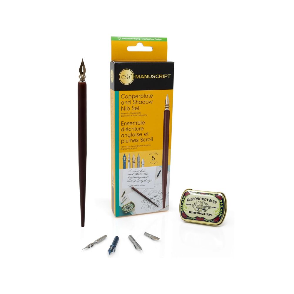 MANUSCRIPT, Dip Pen - Copperplate & Shadow Calligraphy Set. – OXFORD ...