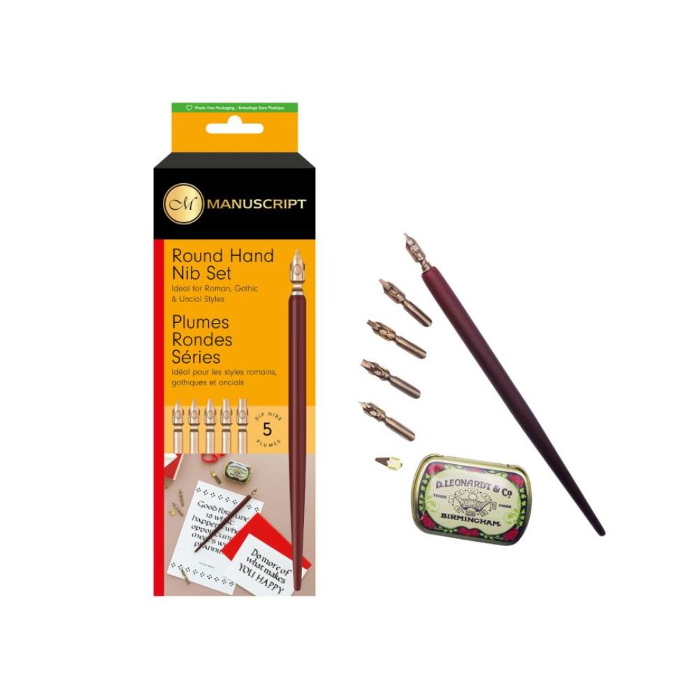 MANUSCRIPT, Dip Pen - Round Hand Calligraphy Set. – OXFORD stationers