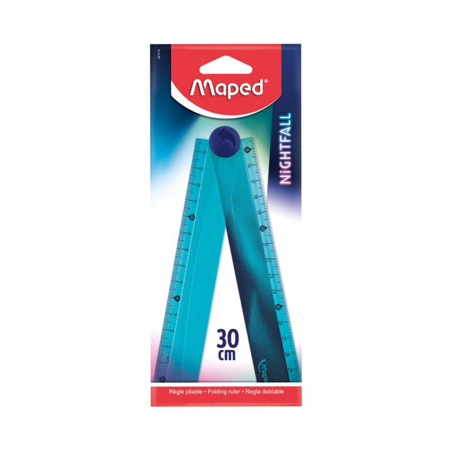 MAPED, Folding Ruler - Nightfall | 12 Inch. – OXFORD stationers