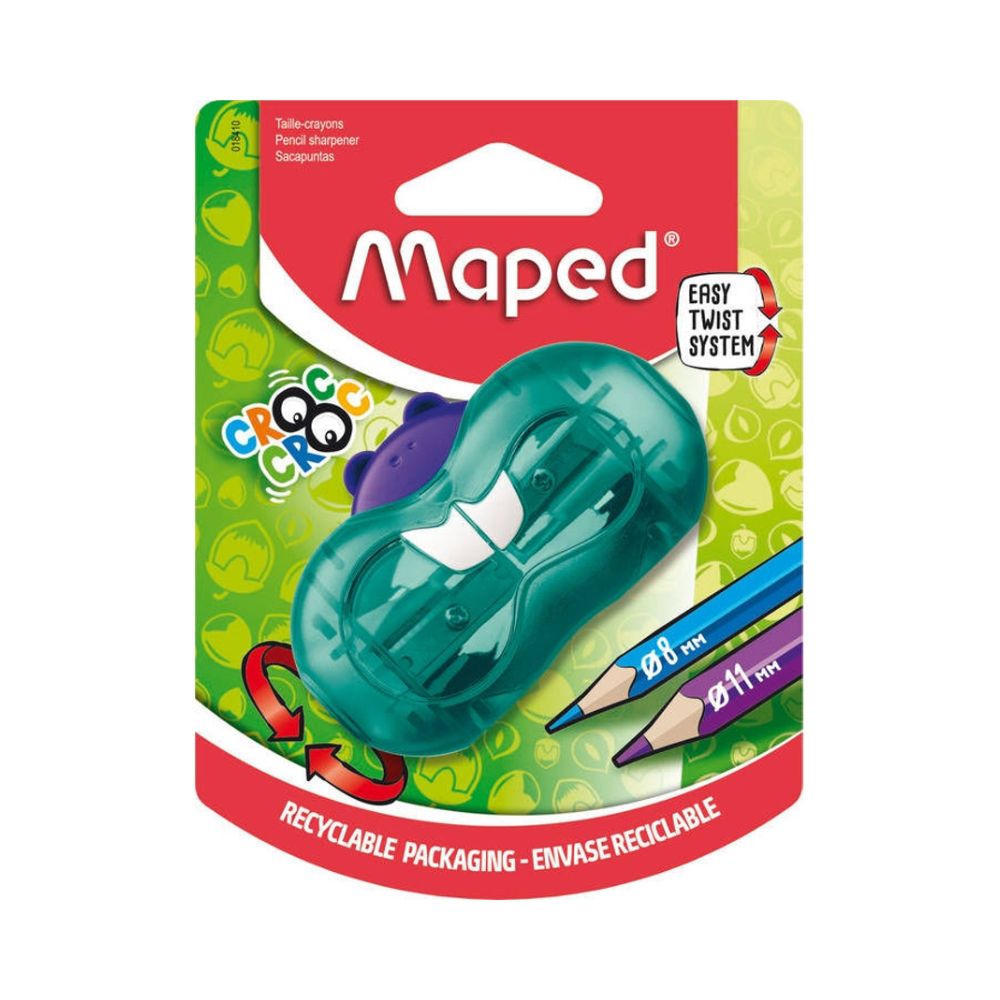 MAPED, Sharpener - Croc Croc Twist. – OXFORD stationers