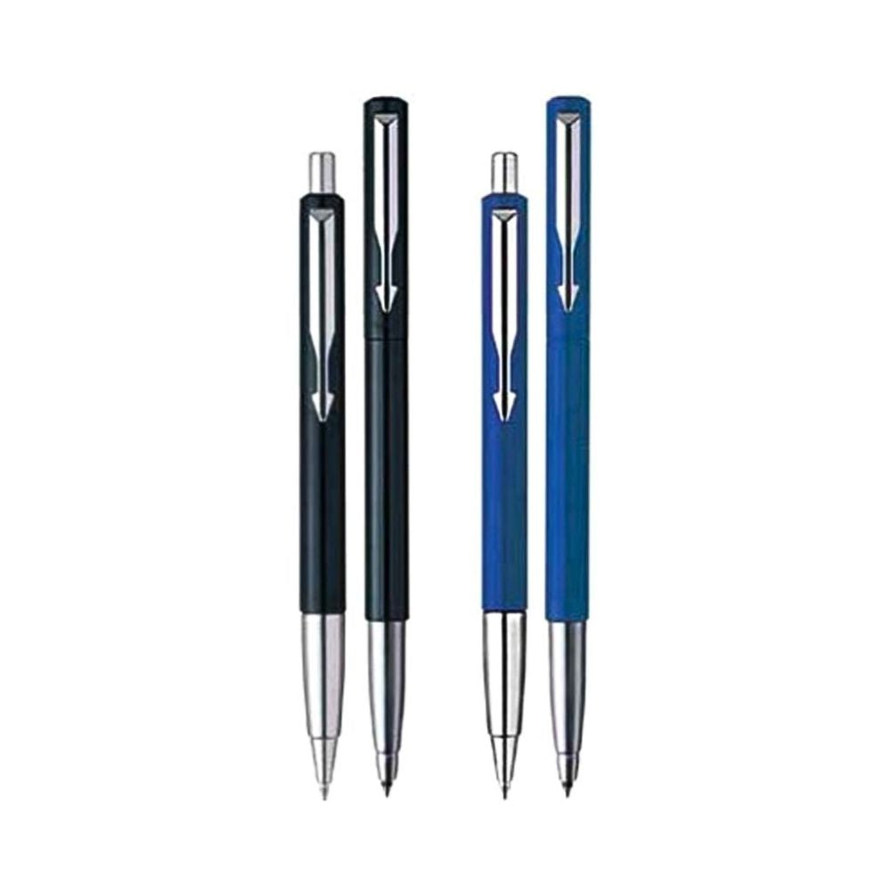 PARKER, Gift Set - VECTOR Standard | Chrome Trim | Rollerball Pen + Ba ...