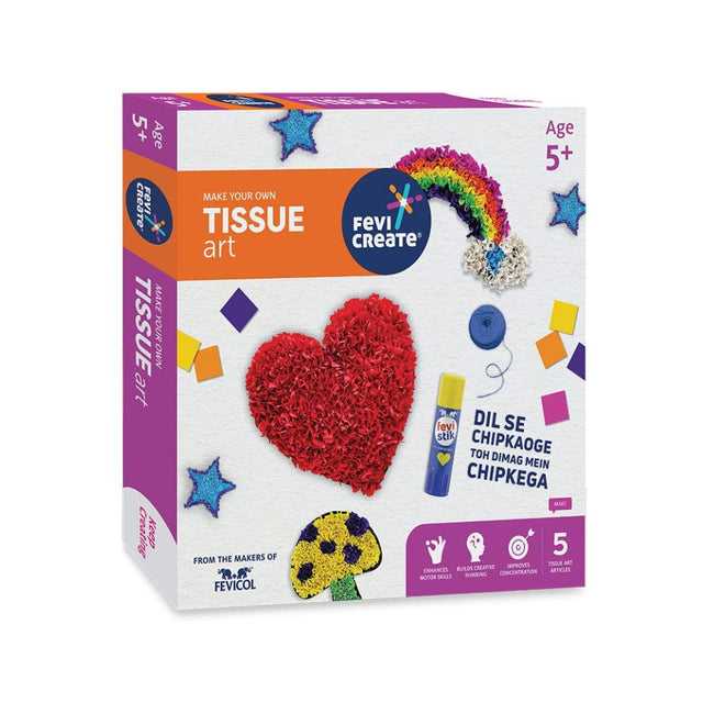 PIDILITE, Art Kit - FEVICREATE | TISSUE ART. – OXFORD stationers