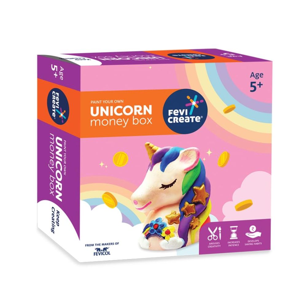 PIDILITE, Art Kit - FEVICREATE | Money Box | UNICORN KIT. – OXFORD ...