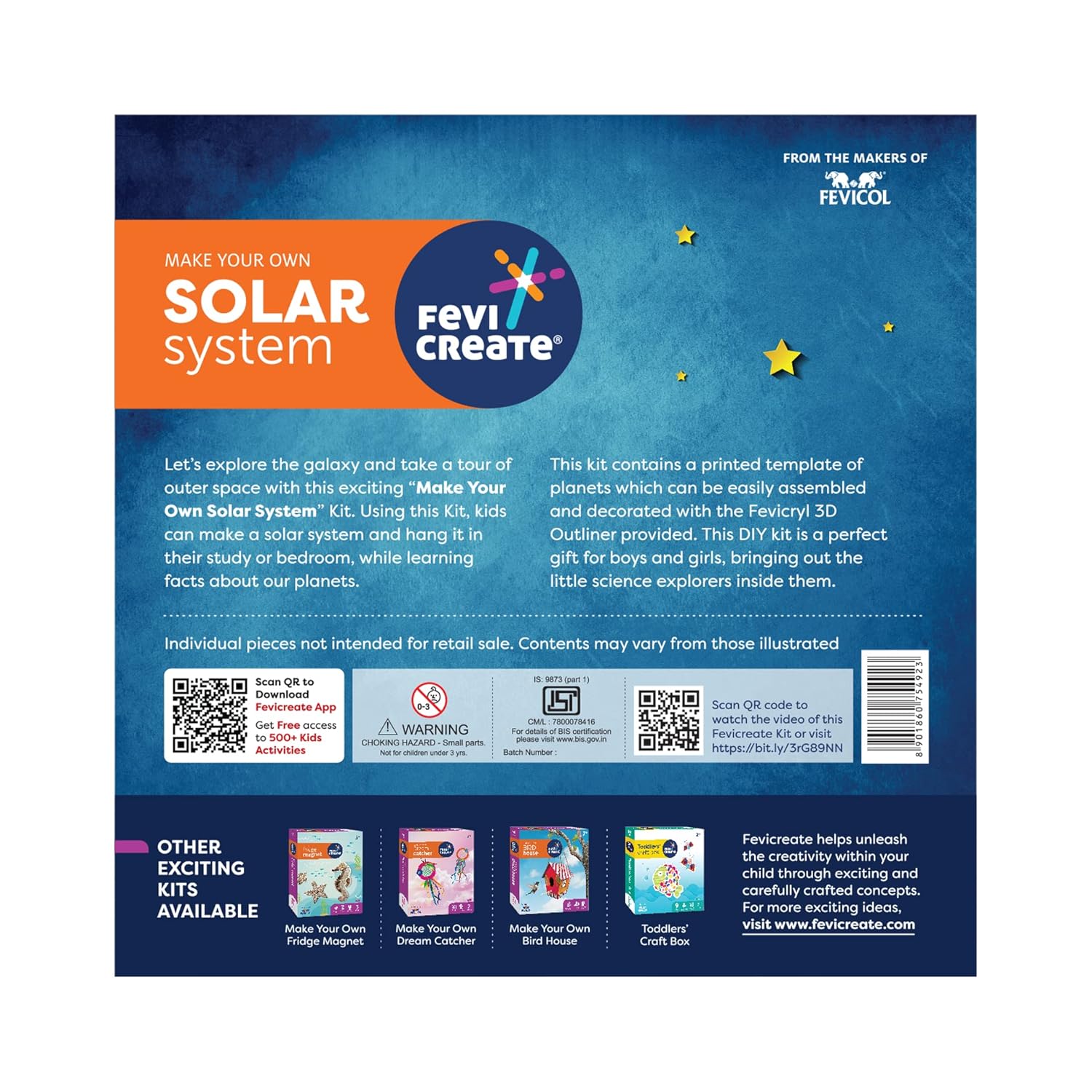 PIDILITE, Art Kit - Fevicreate | SOLAR SYSTEM. – OXFORD stationers