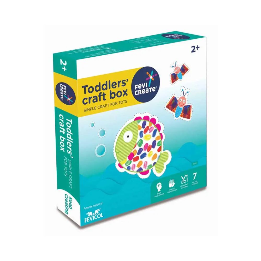 PIDILITE, Art Kit - Fevicreate TODDIERS' CRAFT BOX. – OXFORD stationers
