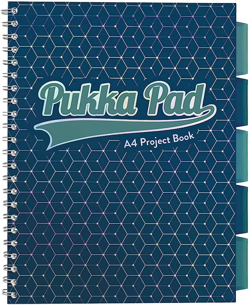 PUKKA PAD, Notebook - Project | Spiral | A4. – OXFORD stationers