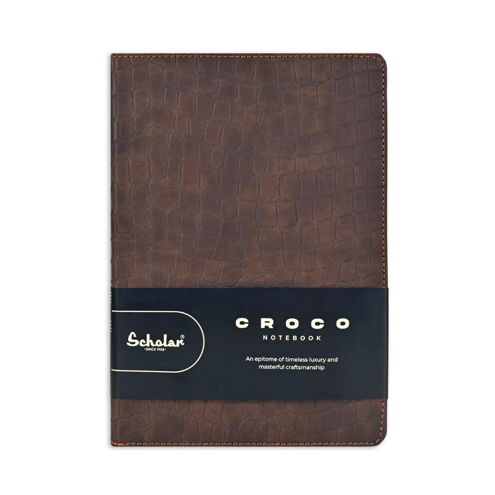 SCHOLAR, Notebook - Croco | A5 | 192 Pages | 90 gsm. – OXFORD stationers