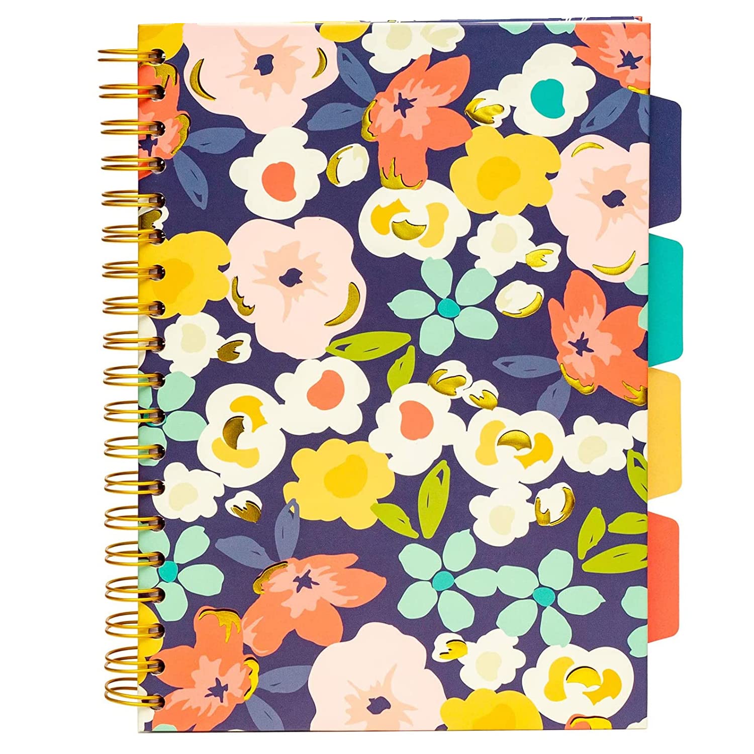 PUKKA PAD, Notebook - Carpe Diem Floral Love | Spiral | B5 | 200 Pages ...