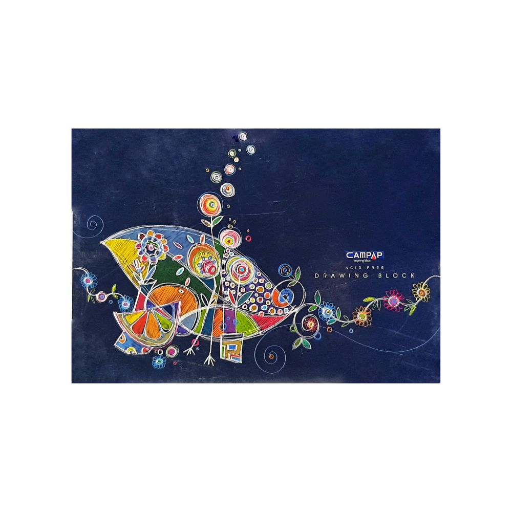 CAMPAP, Drawing Block - B4 | 20 Sheet | 165 gsm. – OXFORD stationers