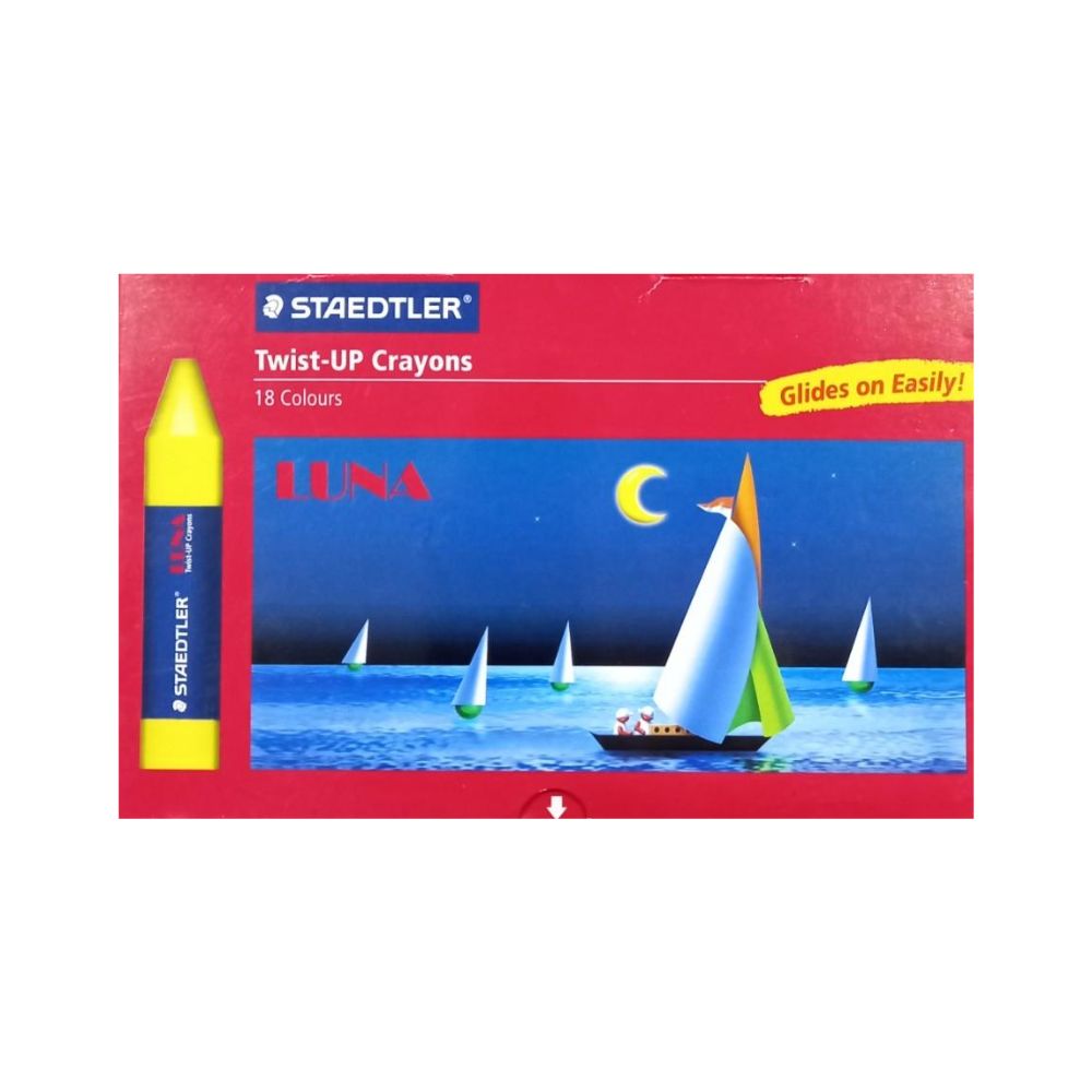 STAEDTLER, Twist Up Crayons - LUNA | Set of 18. – OXFORD stationers