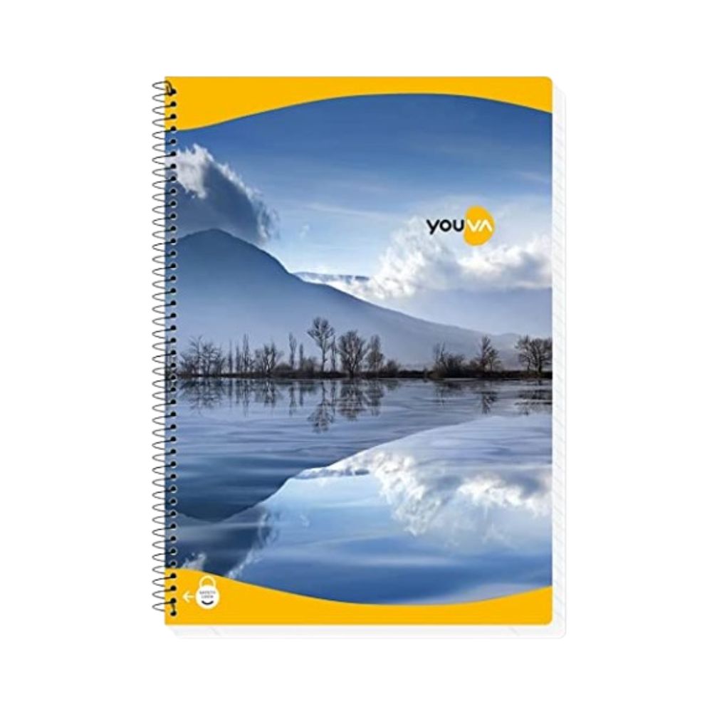 YOUVA, Notebook - Spiral | A4 | Plain | 172 Pages. – OXFORD stationers