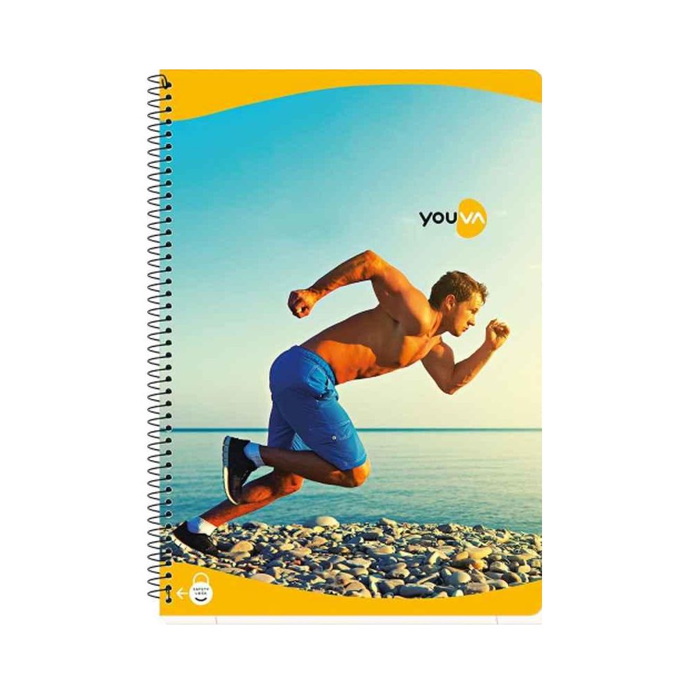 YOUVA, Notebook - Spiral | A4 | Plain | 400 Pages. – OXFORD stationers