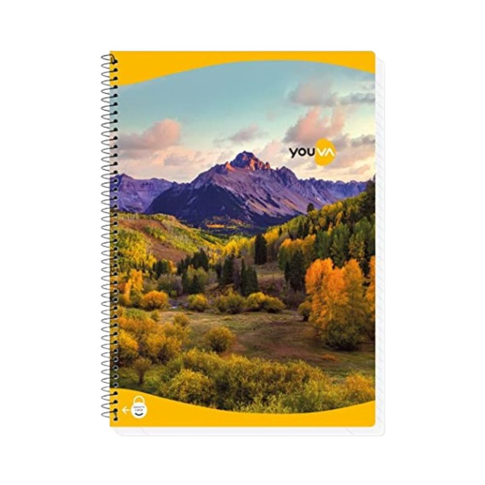 YOUVA, Notebook - Spiral | A4 | Single Line | 300 Pages. – OXFORD ...