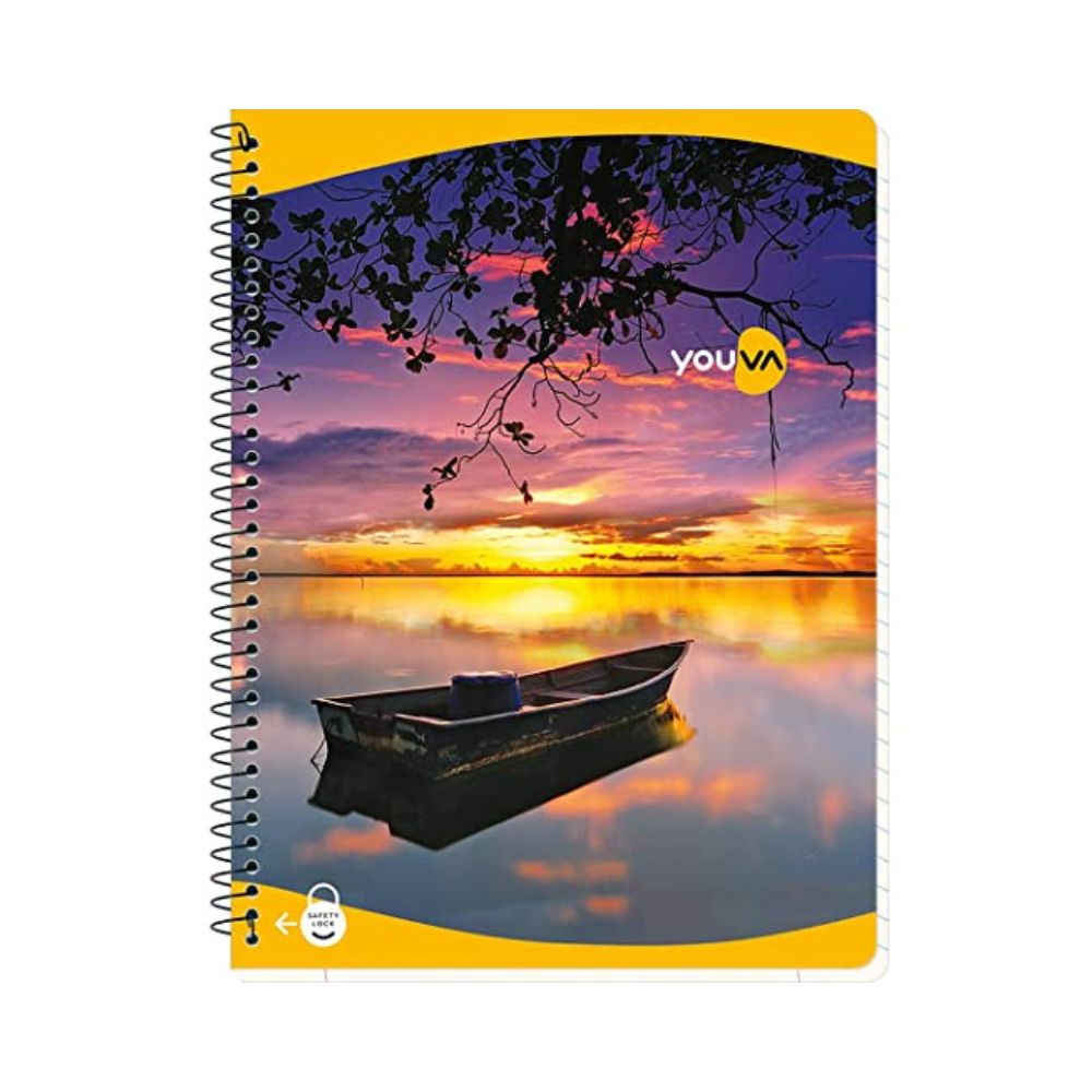 YOUVA, Notebook - Spiral Jumbo | Single Line | 200 Pages. – OXFORD ...