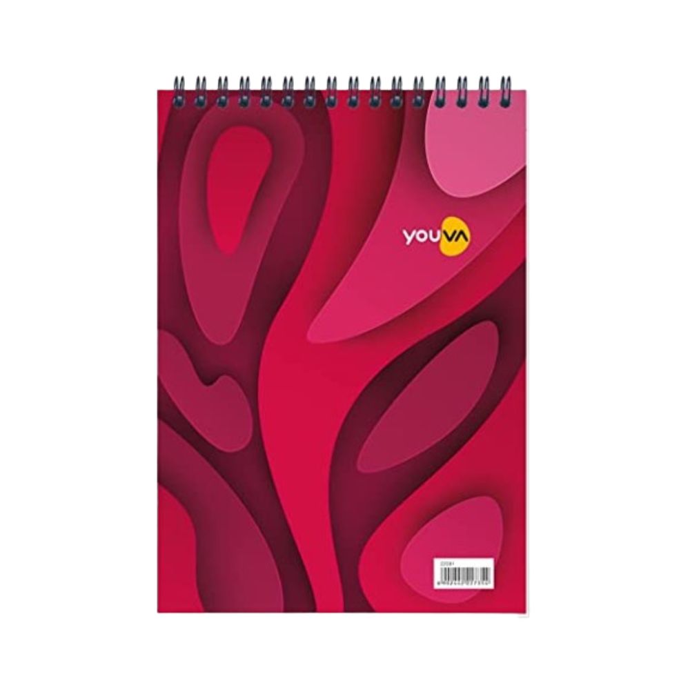 YOUVA, Spiral Notebook - My Notes Top Wiro | A5 | Single Line | 160 Pa ...