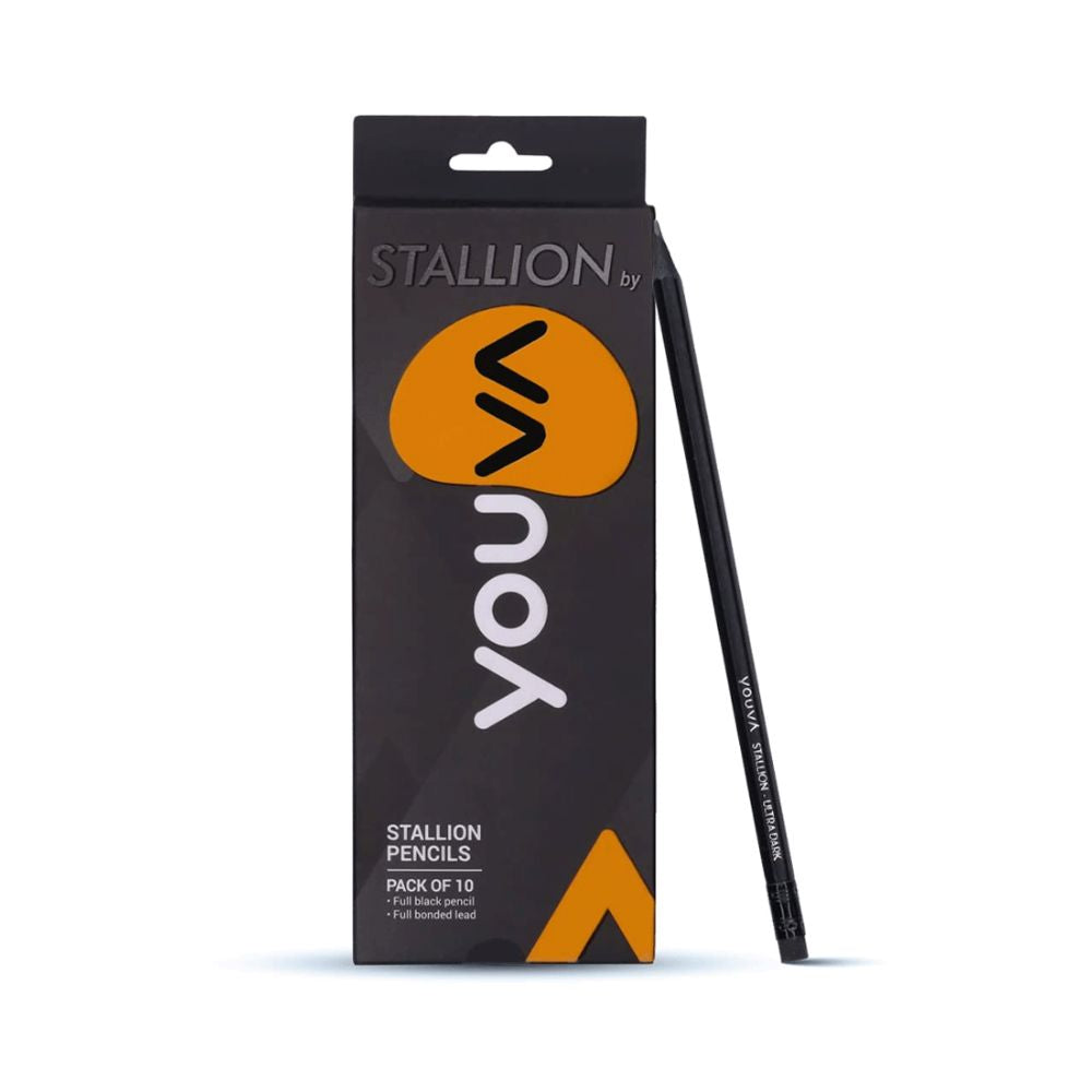 YOUVA, Stallion Pencils - BLACK | Set of 10. – OXFORD stationers