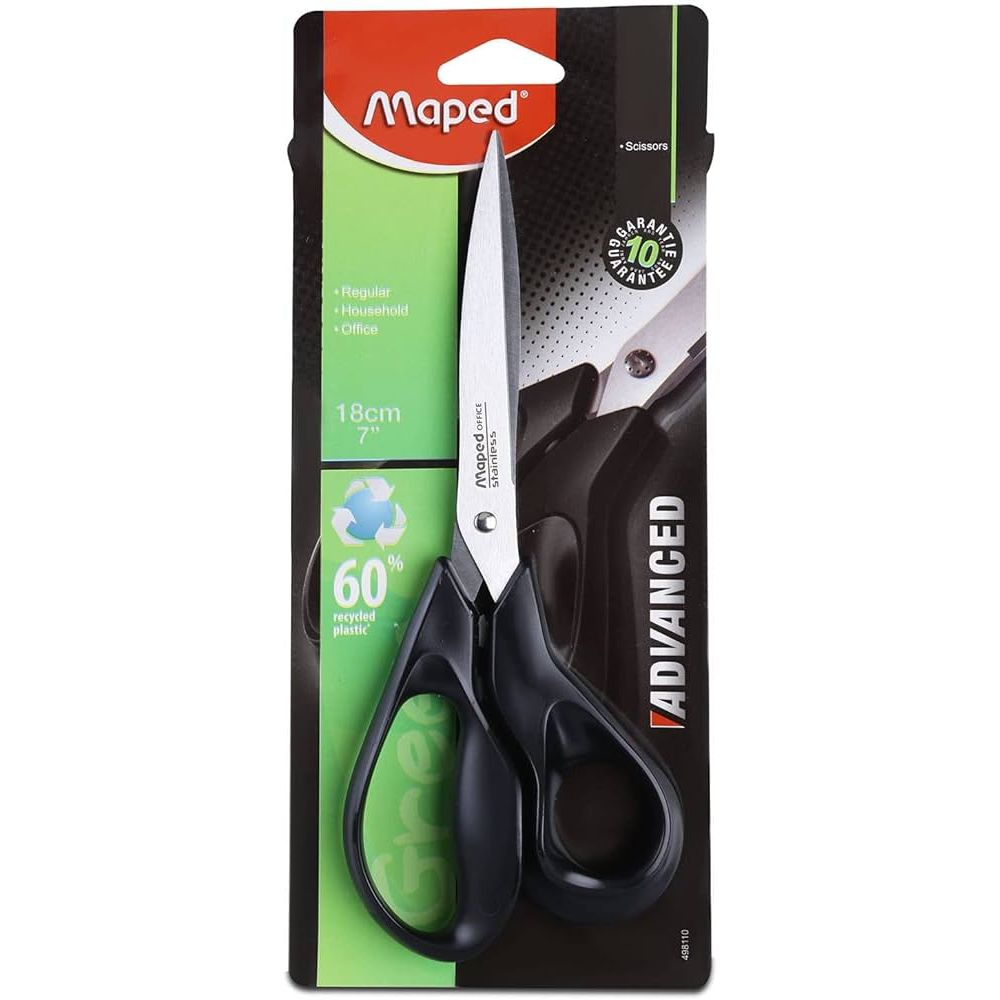 MAPED, Scissor - ADVANCED GREEN. – OXFORD stationers