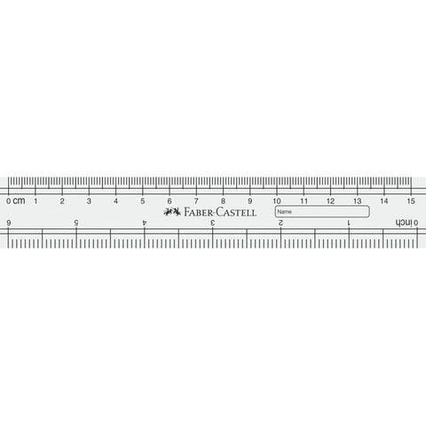 FABER CASTELL, Ruler. – OXFORD stationers